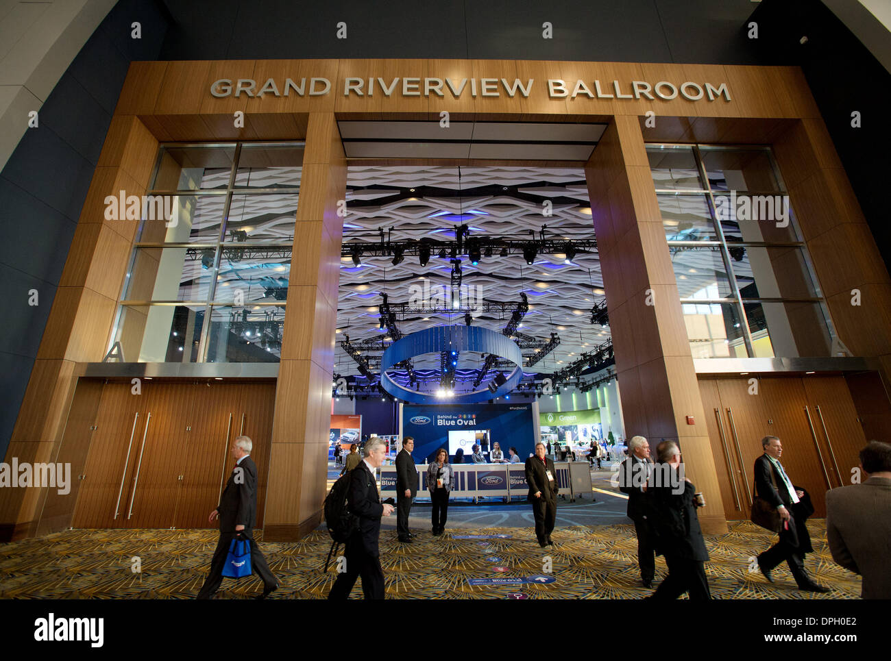 North American International Auto Show NAIAS Stock Photo - Alamy