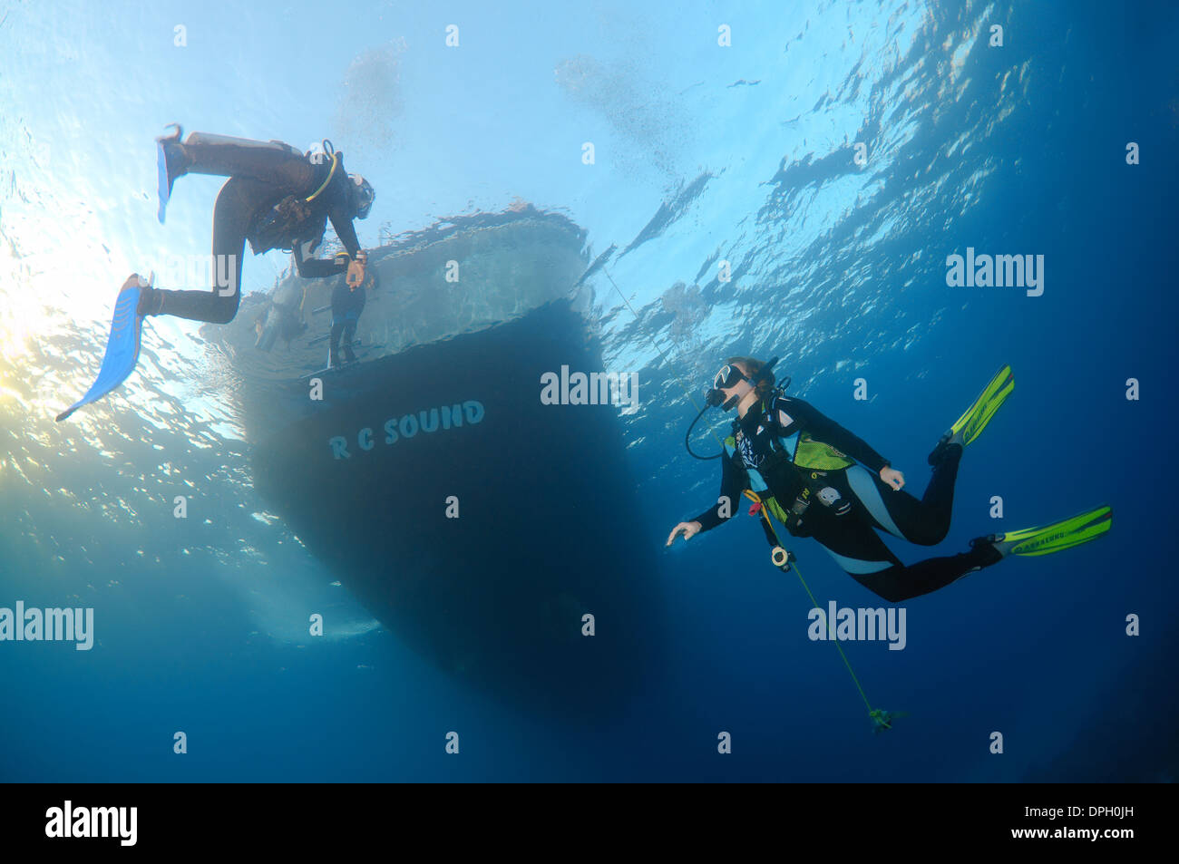 Nourish diver diving boat, Red sea, Egypt, Africa Stock Photo - Alamy