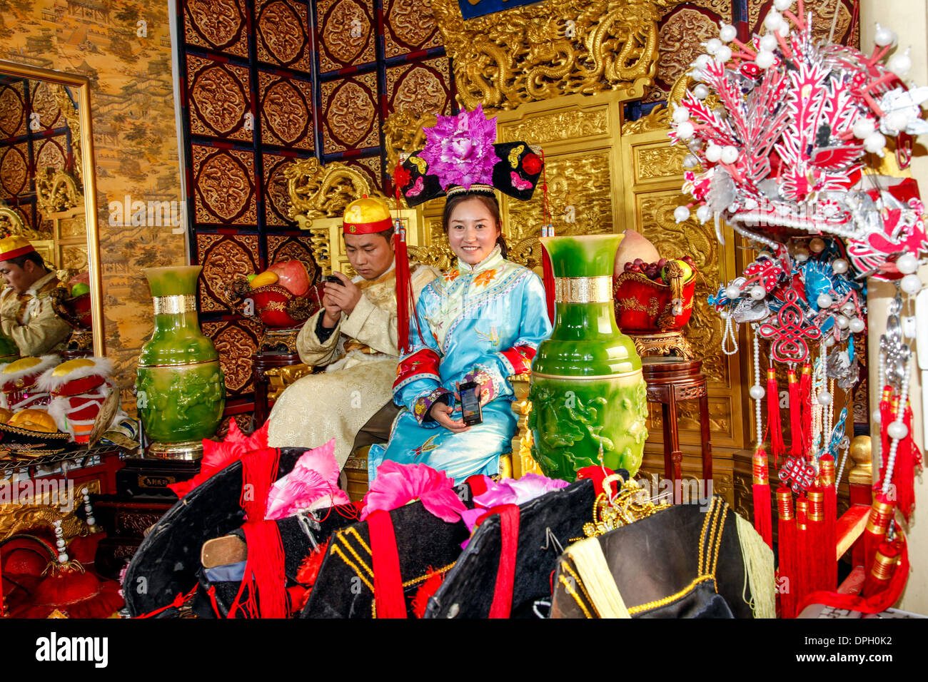 Traditional Chine's costumes used by Photographic Studio in Beijing ...