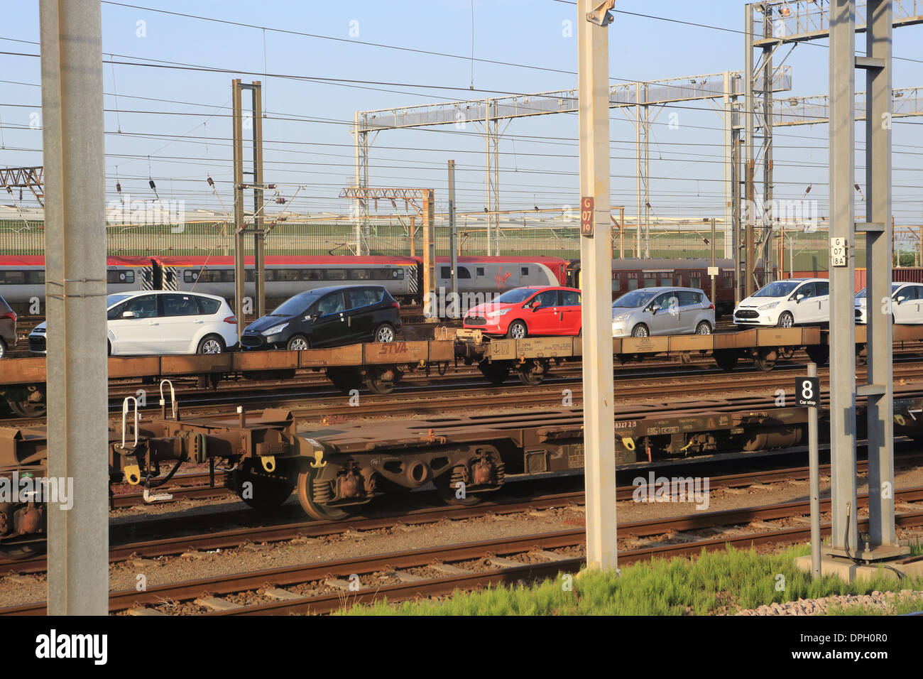 Cars being transported out of britain hi-res stock photography and ...