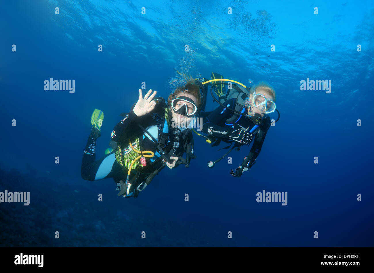Diver. Red sea, Egypt, Africa Stock Photo - Alamy
