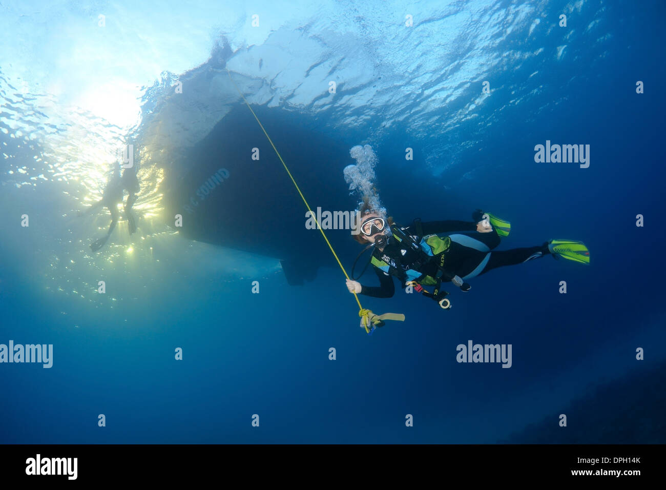 Nourish diver diving boat, Red sea, Egypt, Africa Stock Photo - Alamy