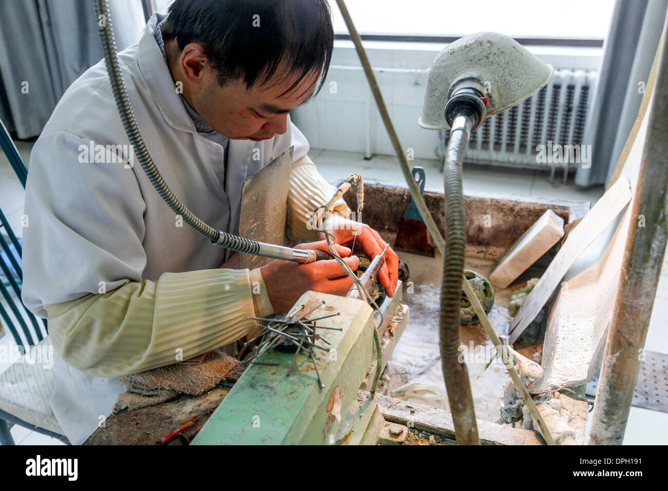 Polishing jade hi-res stock photography and images - Alamy