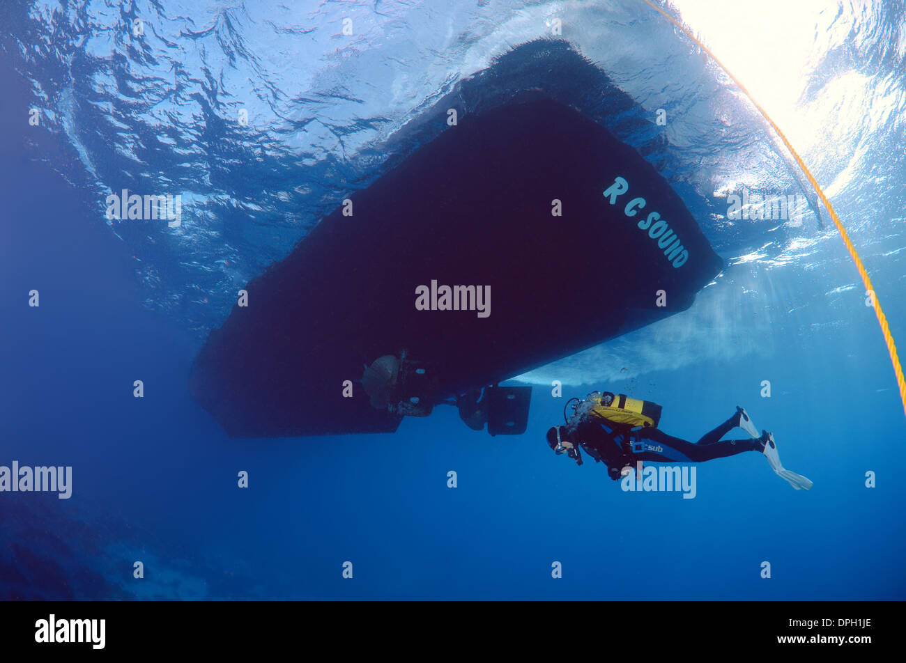 Nourish diver diving boat, Red sea, Egypt, Africa Stock Photo - Alamy