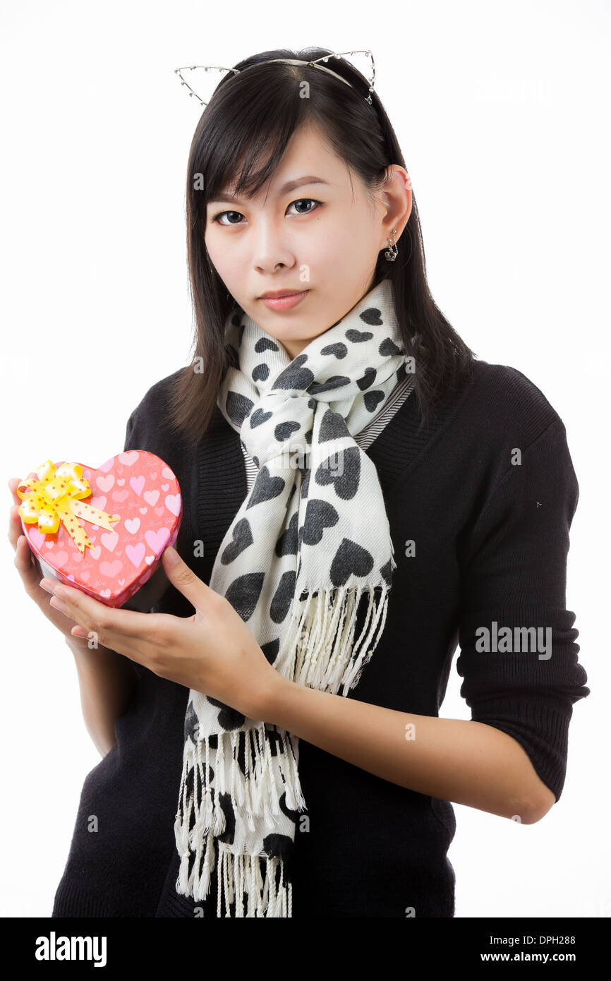 Top 10 Valentine Smiling Woman With Valentines Day Gifts In Living Room ...