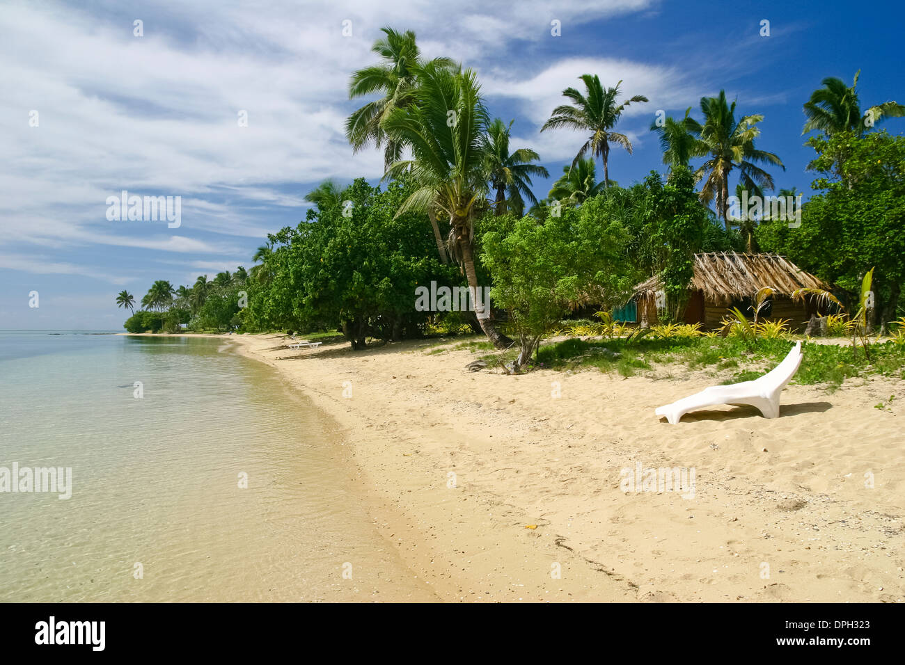 Beach, Pangaimotu Island, Kingdom of Tonga Stock Photo - Alamy