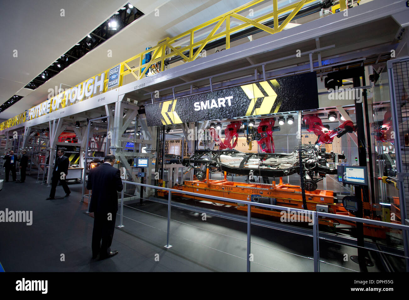 North American International Auto Show NAIAS Stock Photo - Alamy