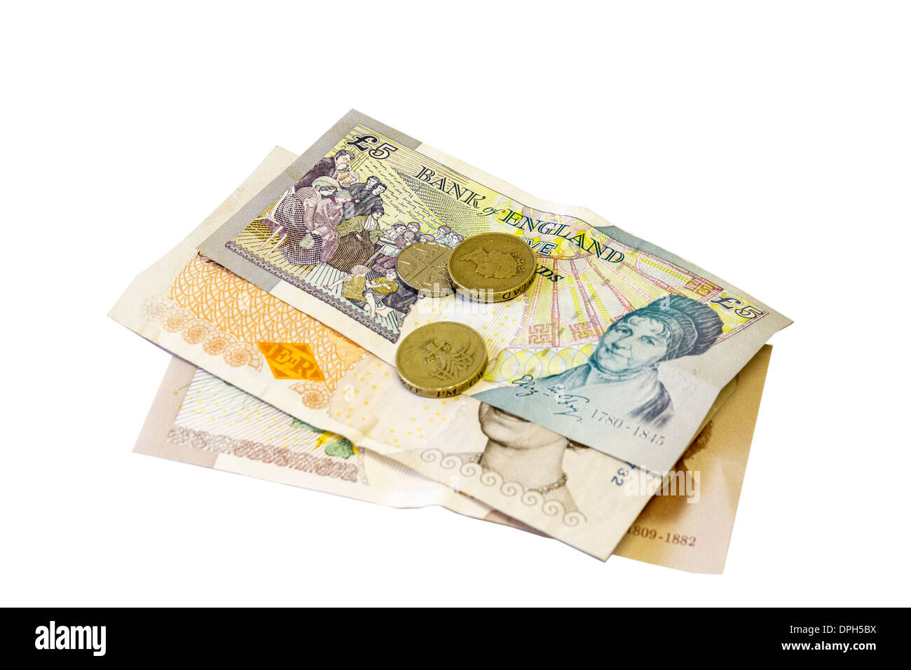 Stirling coins Cut Out Stock Images & Pictures - Alamy