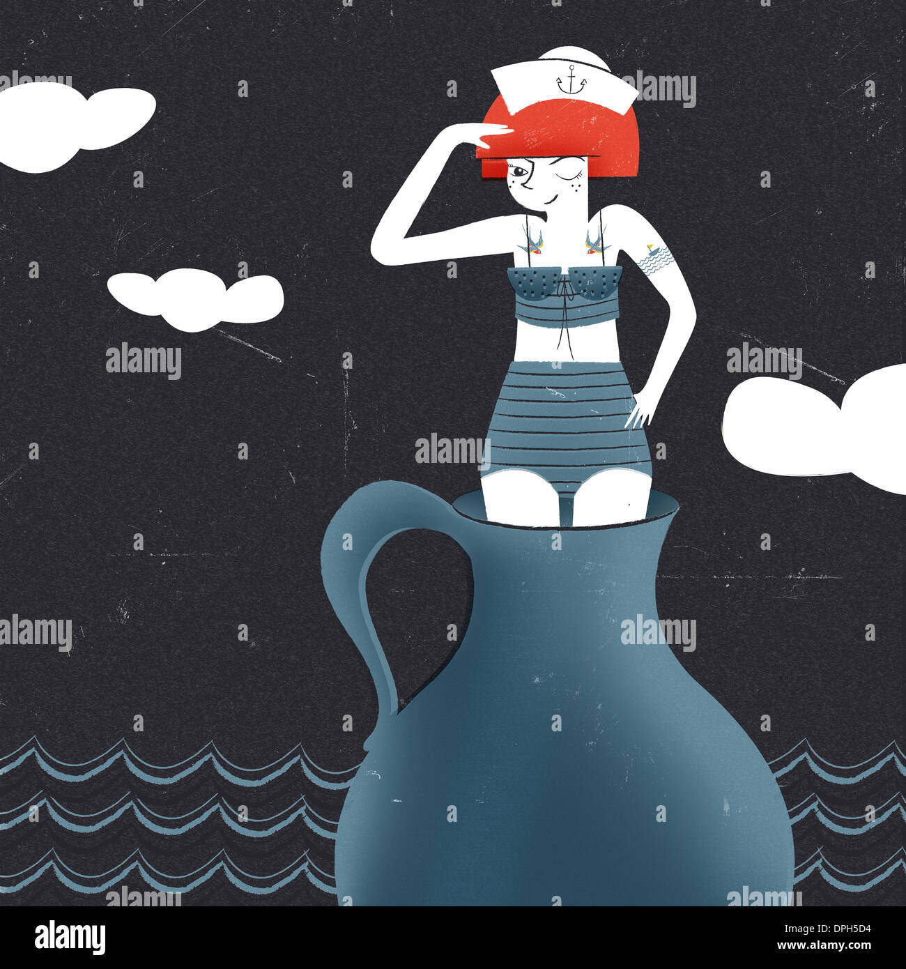 Woman sailor hi-res stock photography and images - Alamy