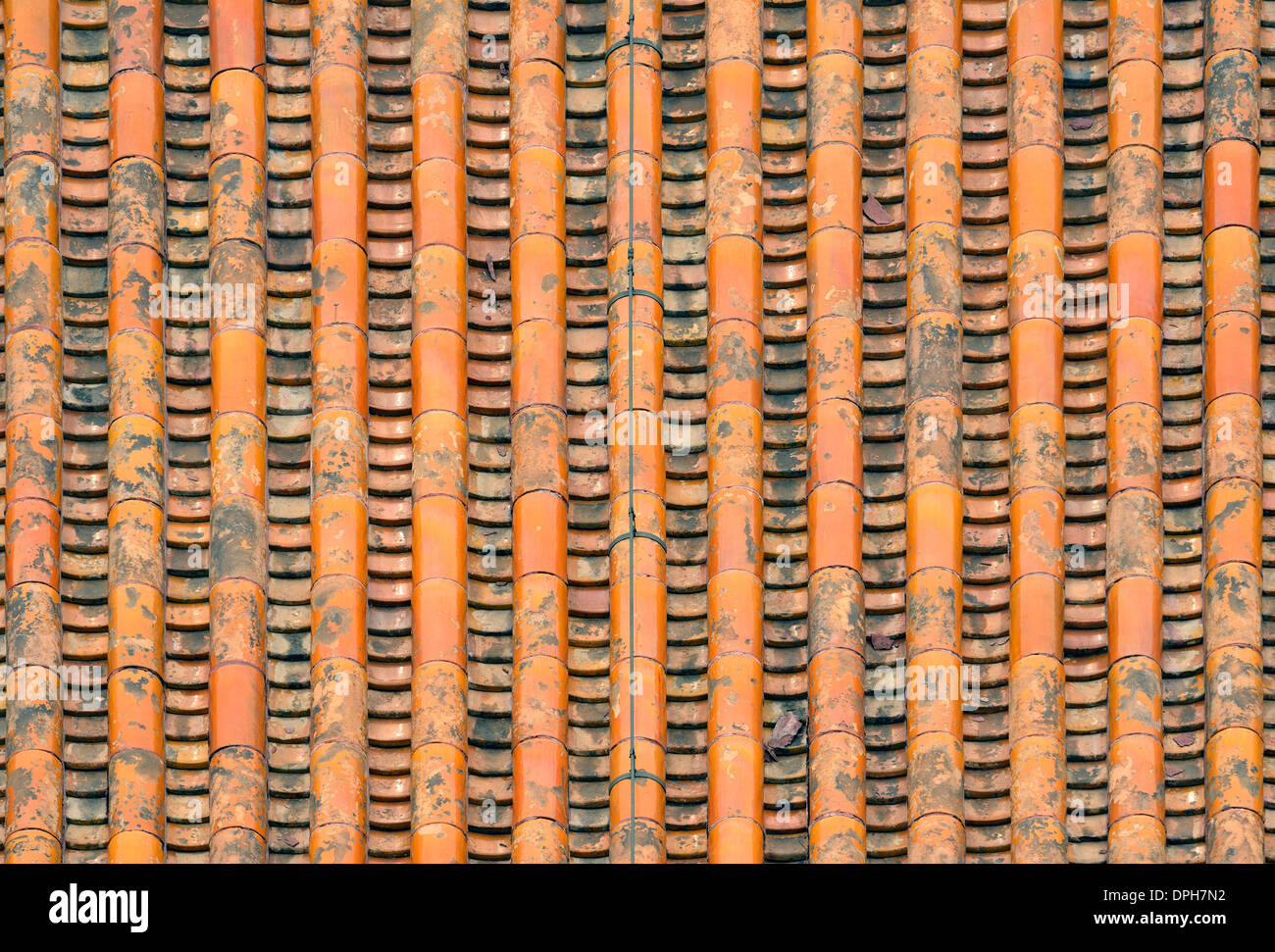 Old roof of Chinese buildings with beautiful pattern in Beijing Stock ...