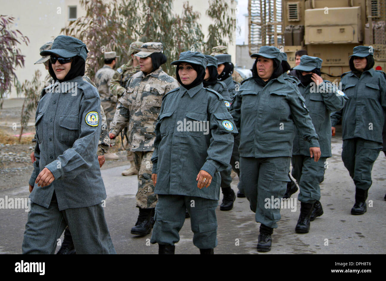 Afghan female police hi-res stock photography and images - Alamy