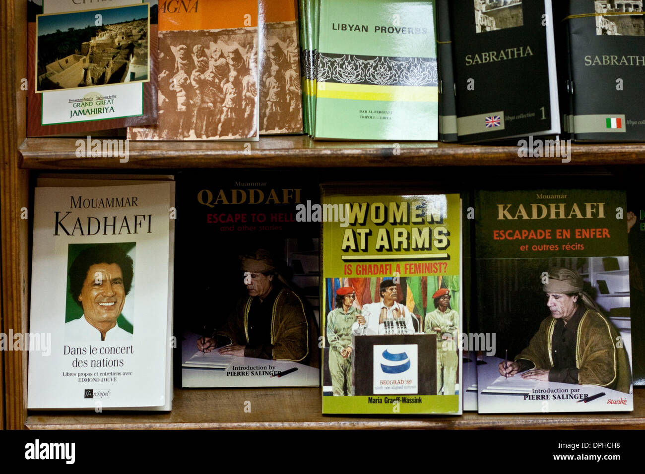 Green book gaddafi hi-res stock photography and images - Alamy