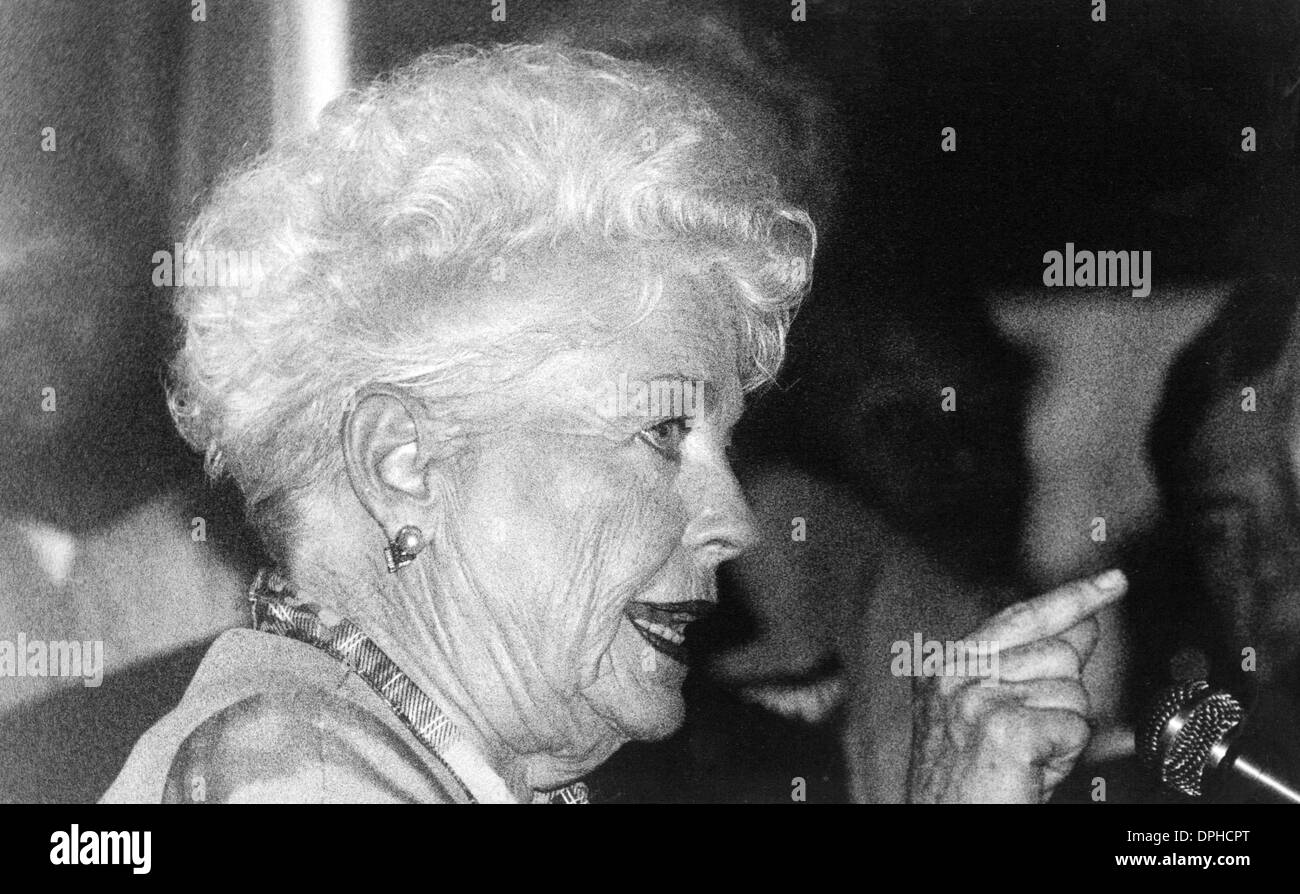 Mar. 15, 2006 - Texas, U.S. - TEXAS GOVERNOR ANN RICHARDS 11-1994 AT ...