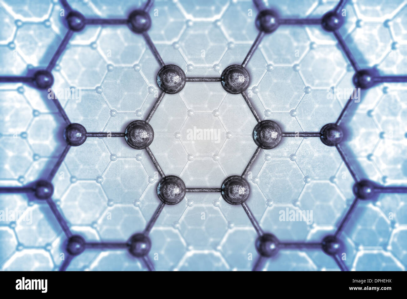 Molecular Structure Chemical Concept Illustration Stock Photo - Alamy