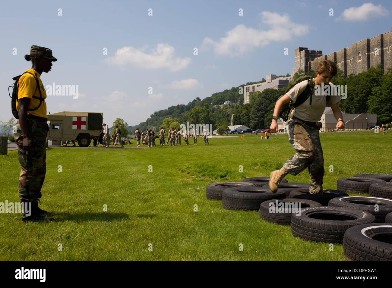 Basic cadet field training hi-res stock photography and images - Alamy