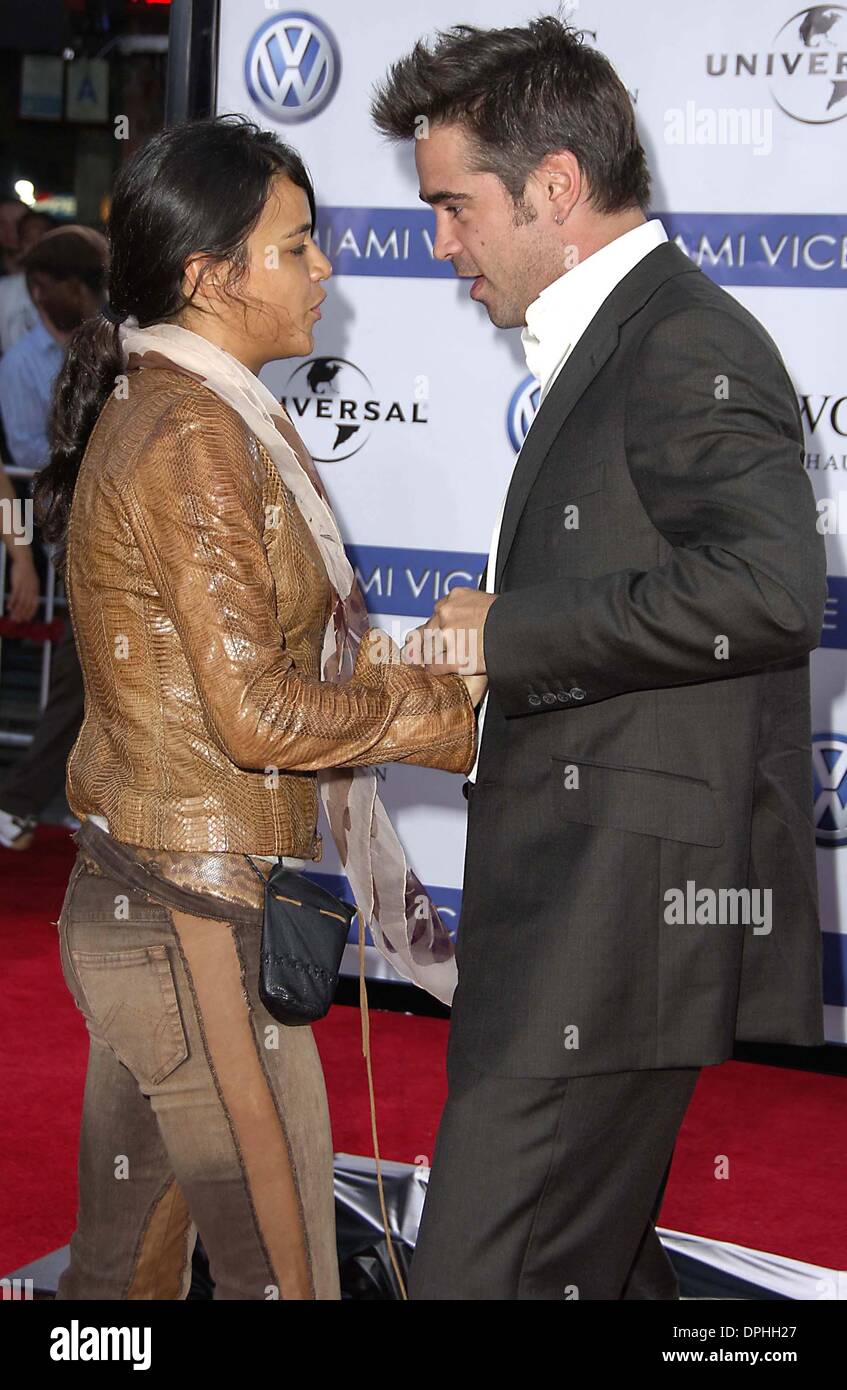 Michelle Rodriguez And Colin Farrell