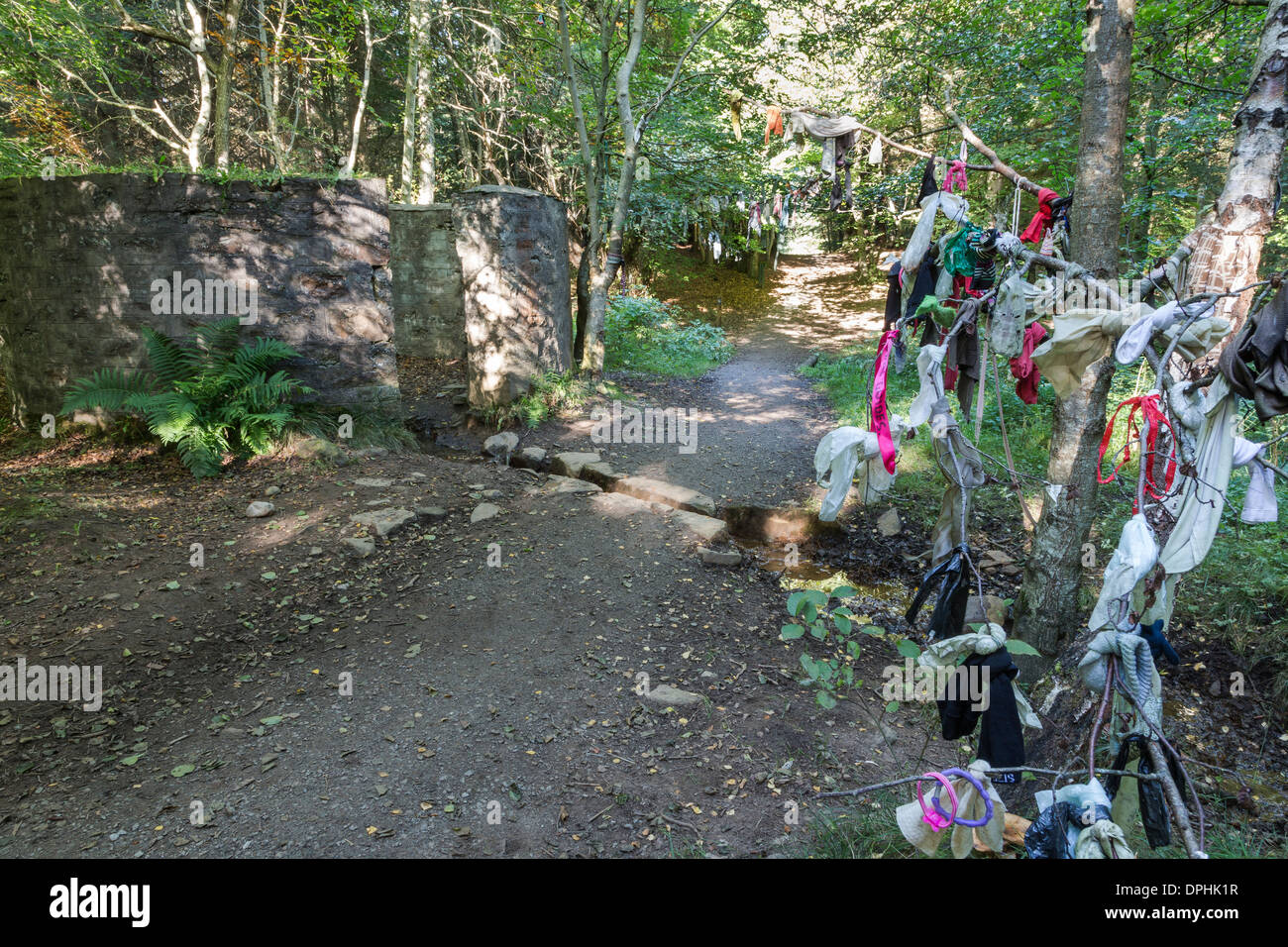 St Mary's Well at Culloden woods in Inverness-shire, Scotland Stock ...