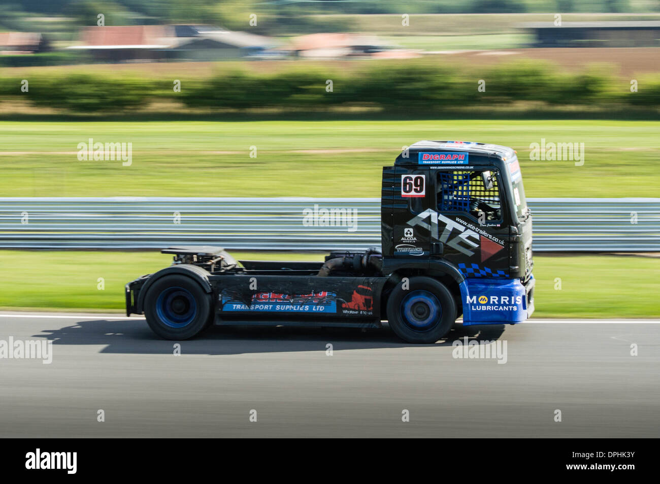 British Truck Racing at Snetterton Track 2013 Stock Photo - Alamy