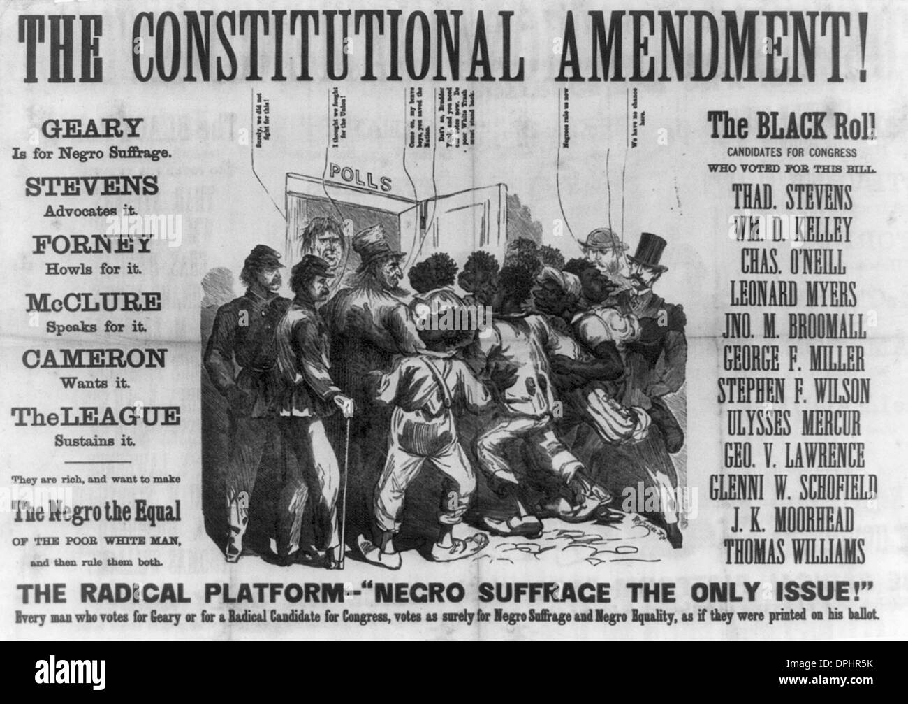 Campaign poster black High Resolution Stock Photography and Images - Alamy