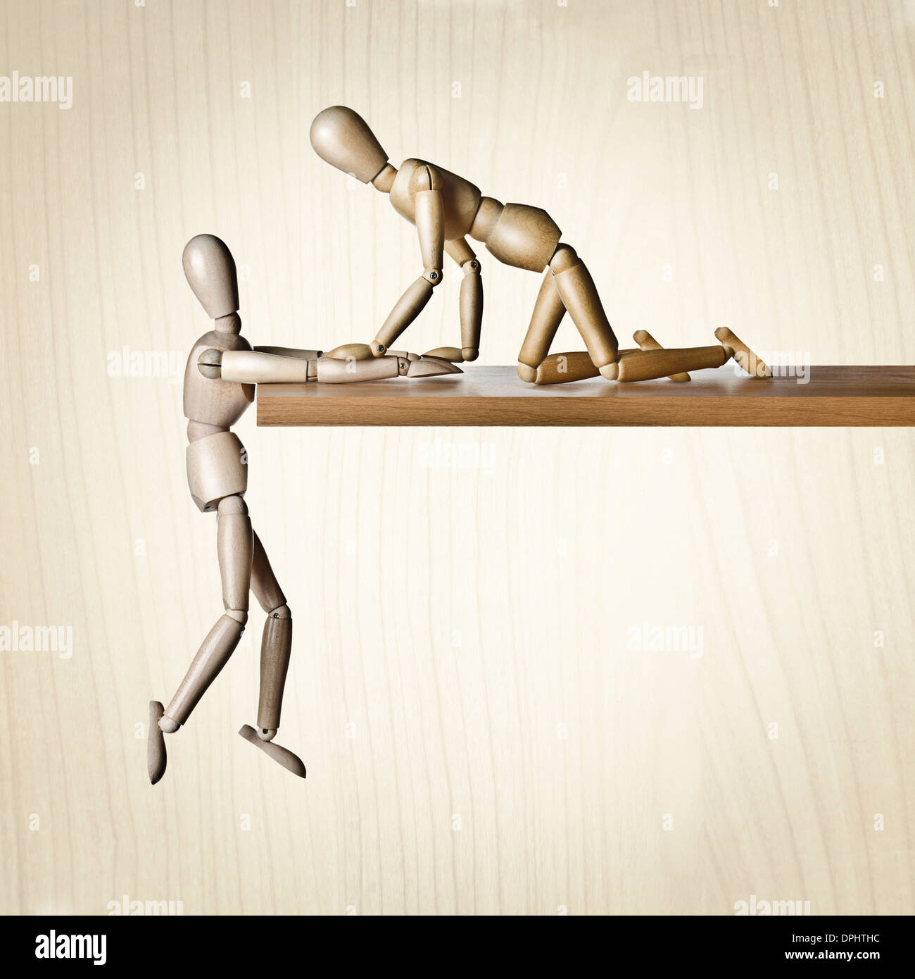 Peering over cliff edge hi-res stock photography and images - Alamy