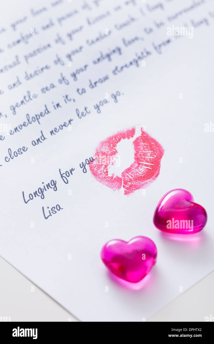 Love text handwriting hi-res stock photography and images - Alamy