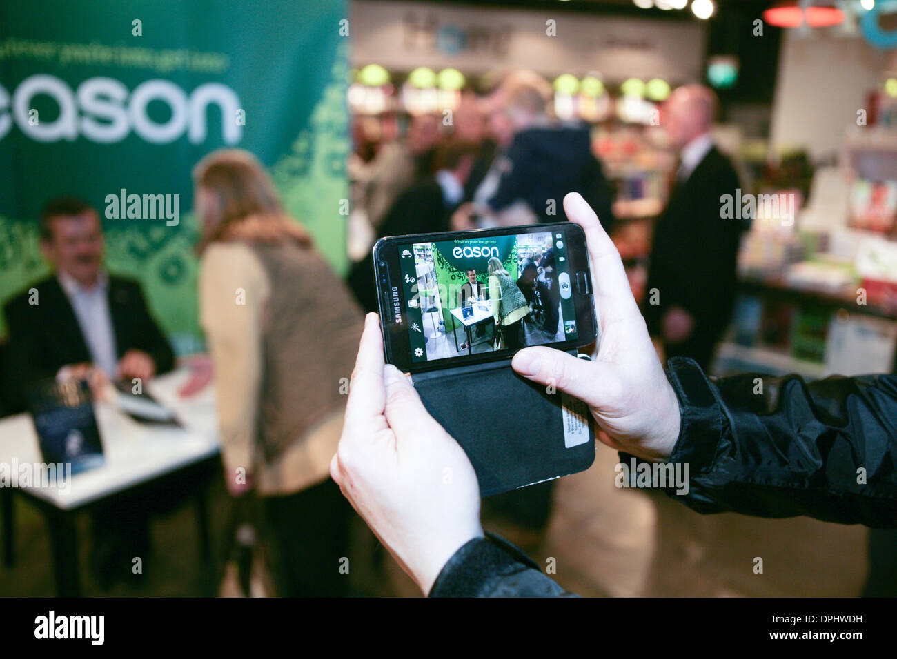 Belfast, Northern Ireland, UK. 14th Jan, 2014. Canadian Astronaut, Cmdr ...