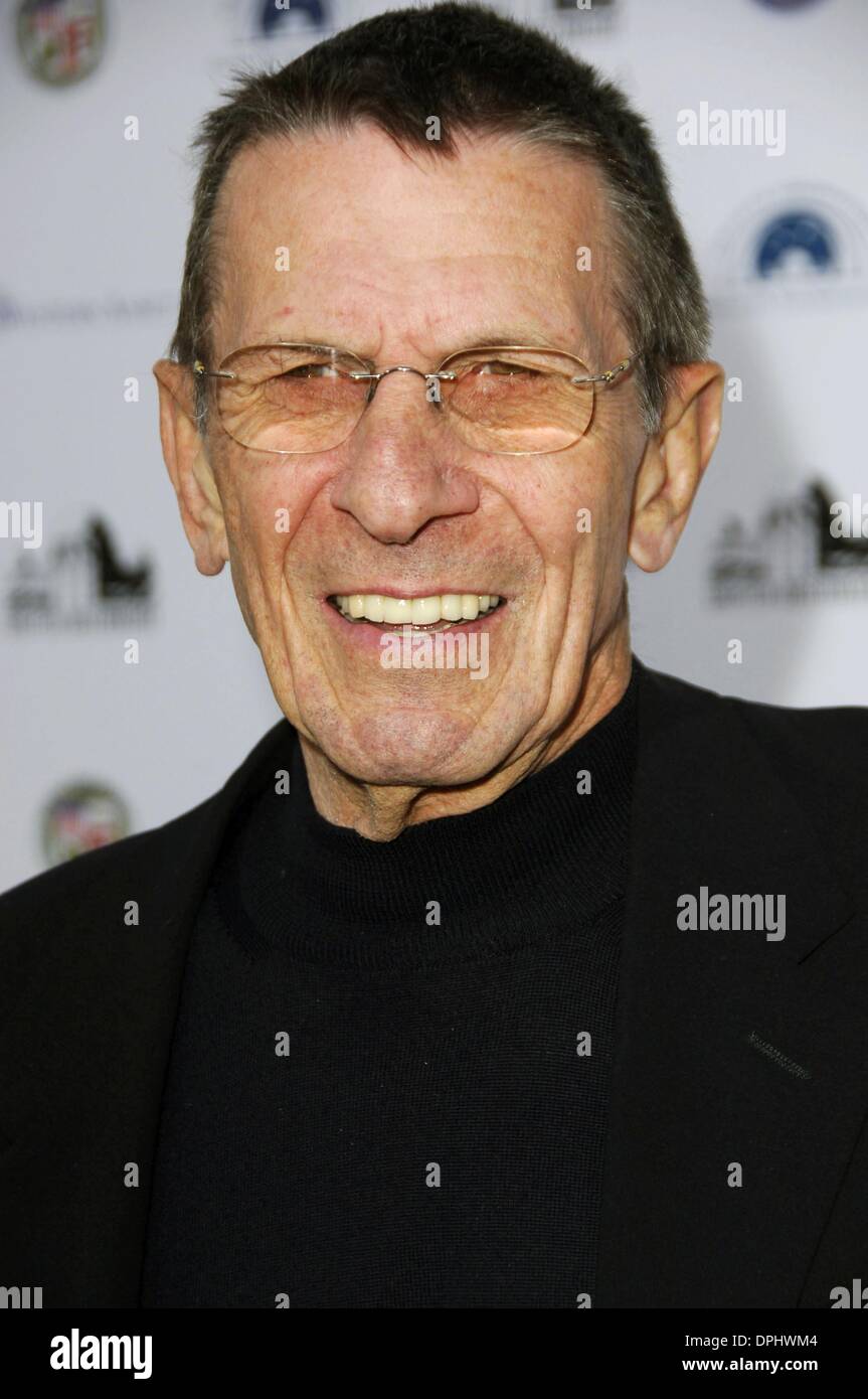 Oct. 30, 2006 - Hollywood, California, U.S. - Leonard Nimoy during the ...