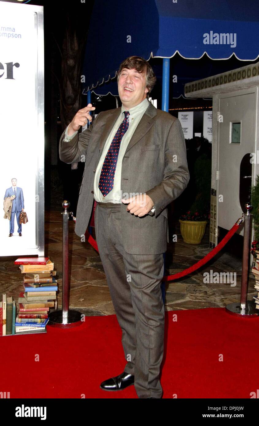 Oct. 31, 2006 - Hollywood, California, U.S. - Stephen Fry during the ...