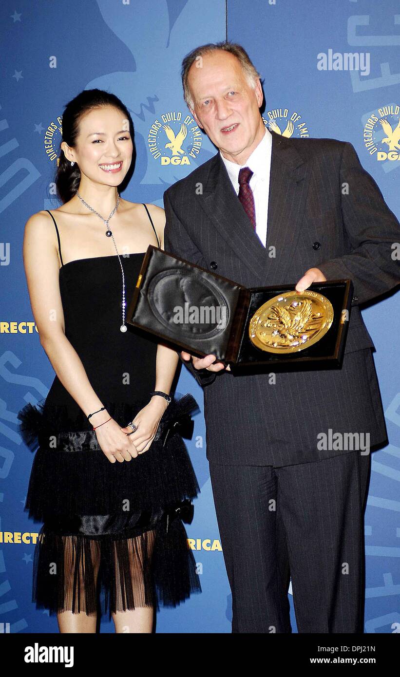 Jan. 28, 2006 - Hollywood, California, U.S. - Actress Ziyi Zhang and ...