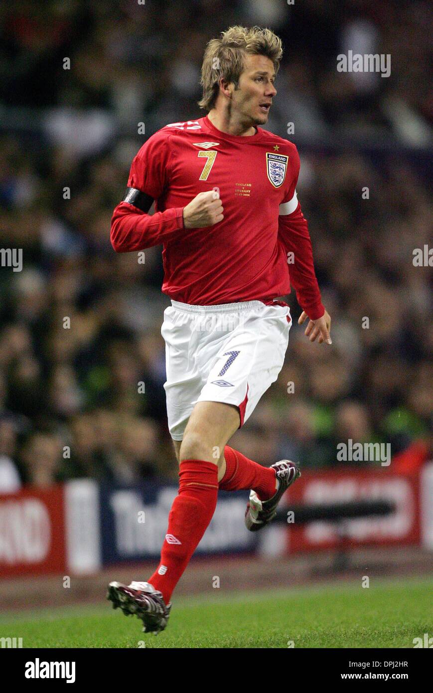 May 15, 2006 - Anfield, LIVERPOOL, ENGLAND - DAVID BECKHAM.ENGLAND ...