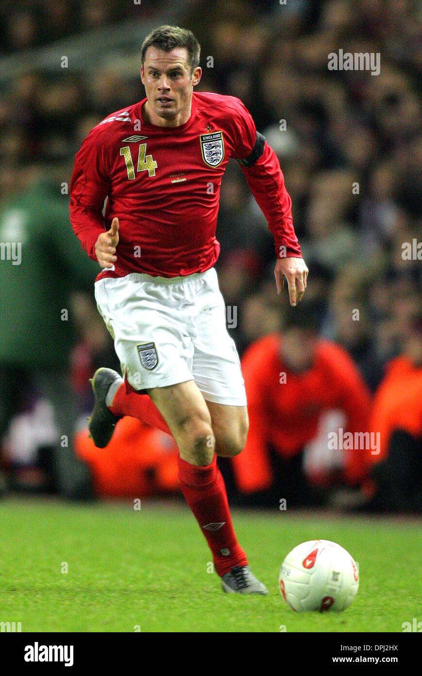 May 15, 2006 - Anfield, LIVERPOOL, ENGLAND - JAMIE CARRAGHER.ENGLAND & LIVERPOOL FC.ENGLAND V ...