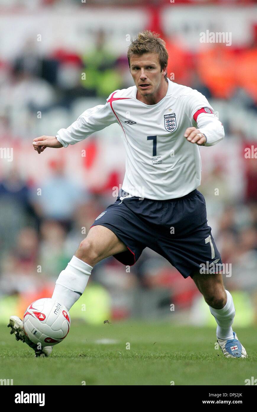 Old trafford david beckham hi-res stock photography and images - Alamy