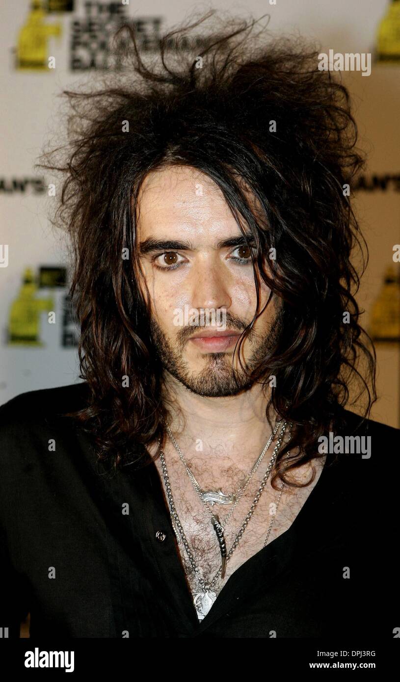 Oct. 14, 2006 - The Royal Albert Hall, LONDON, ENGLAND - RUSSELL BRAND ...