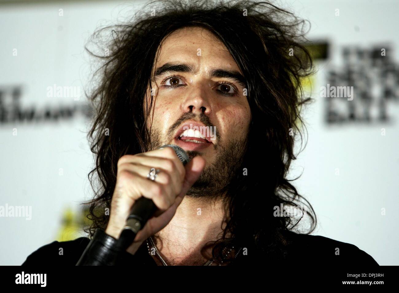 Oct. 14, 2006 - The Royal Albert Hall, LONDON, ENGLAND - RUSSELL BRAND ...