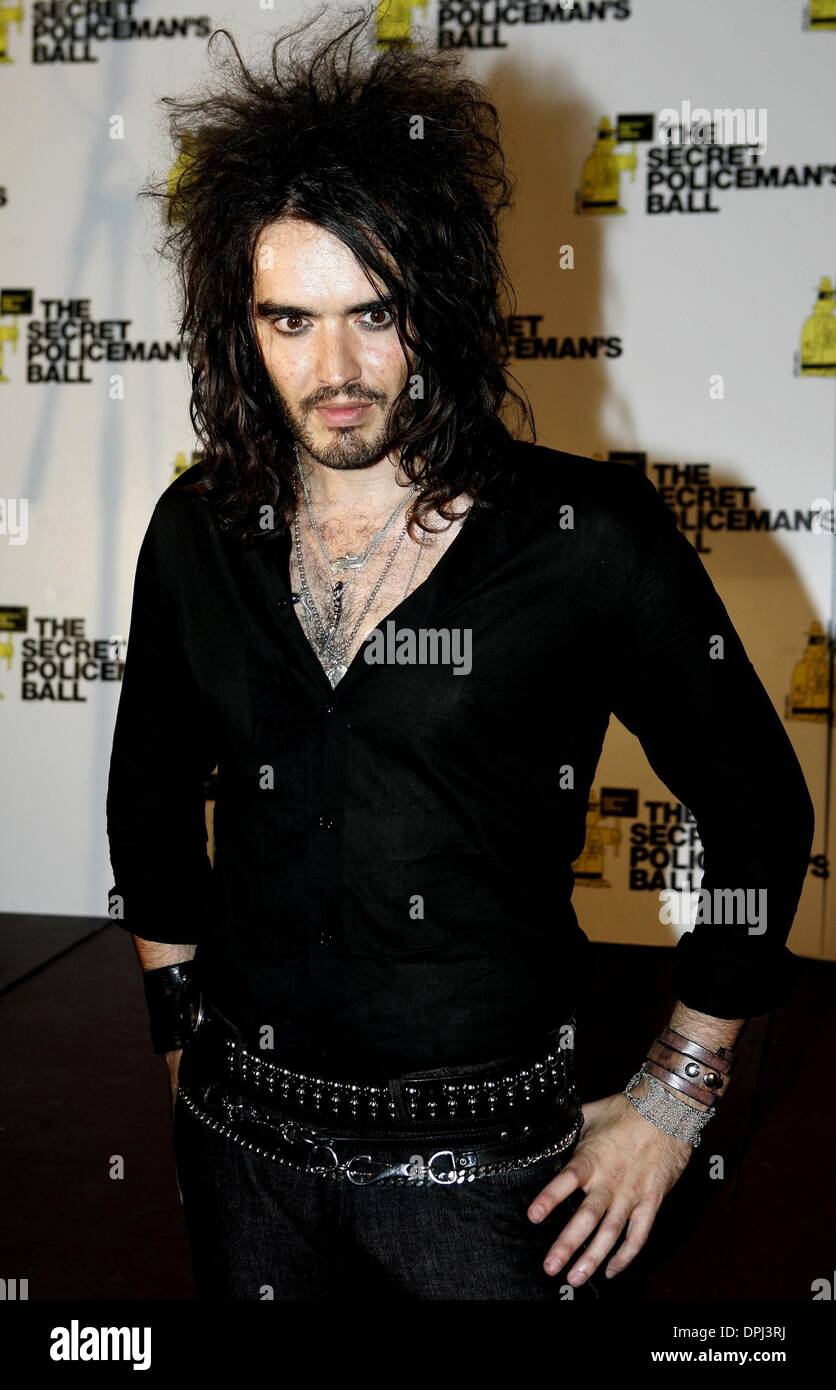 Oct. 14, 2006 - The Royal Albert Hall, LONDON, ENGLAND - RUSSELL BRAND ...