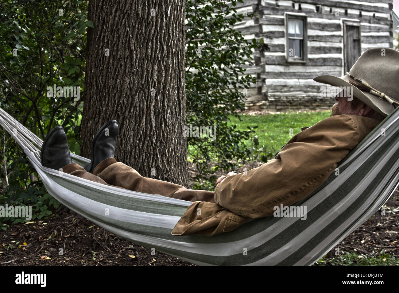 Cowboy Sleeping High Resolution Stock Photography and Images - Alamy