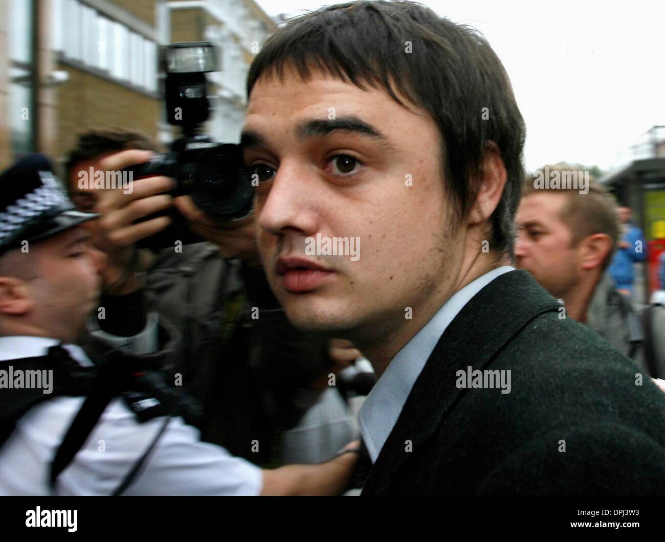 Oct. 18, 2006 - Thames Magistrates Court, BOW, LONDON - PETE DOHERTY ...