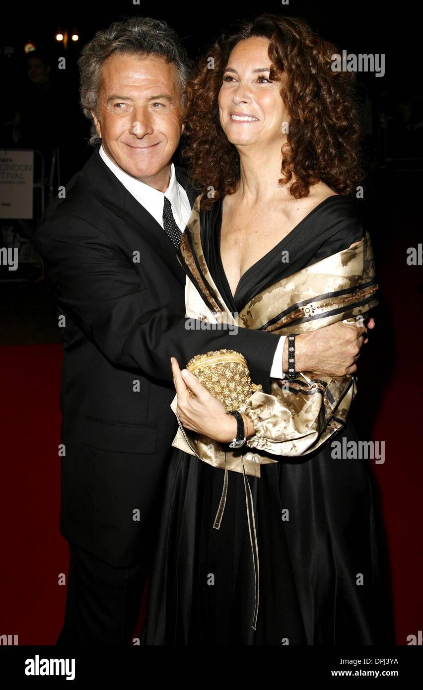 Oct. 21, 2006 - The Odeon, LONDON - DUSTIN HOFFMAN & LISA GOTTSEGEN ...