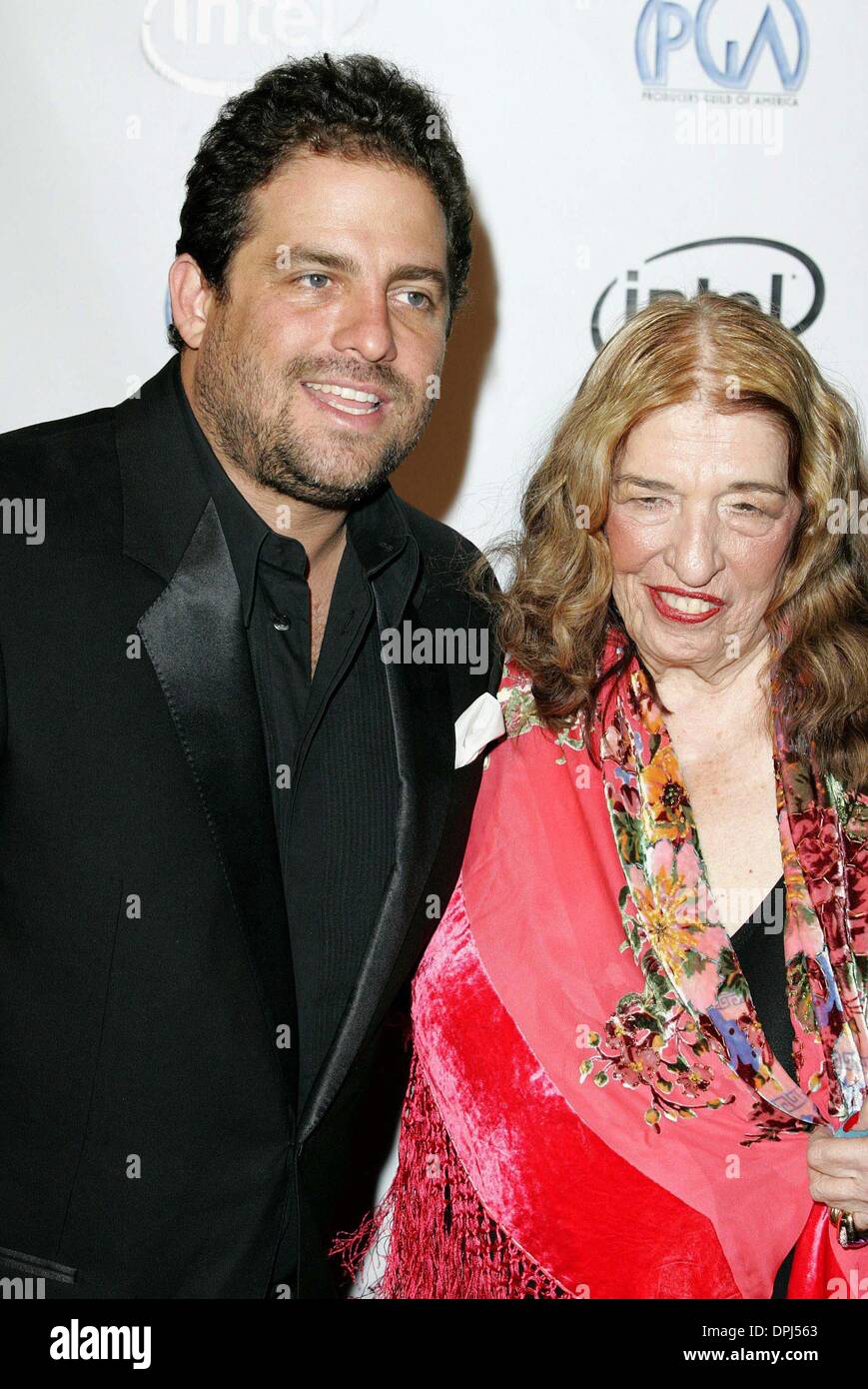 Mar. 3, 2006 - Burbank, LOS ANGELES, USA - BRETT RATNER & GRANDMOTHER ...