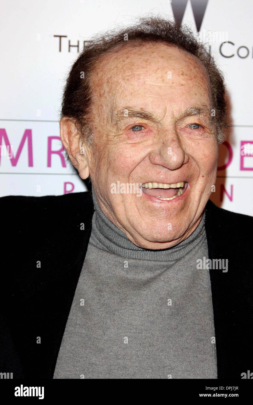 Jan. 18, 2006 - Beverly Hills, LOS ANGELES, USA - JACK CARTER.ACTOR.MRS ...