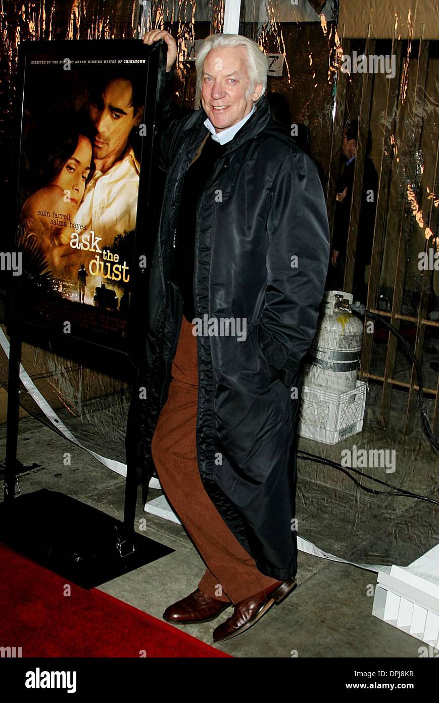 May 26, 2006 - Hollywood, LOS ANGELES, USA - DONALD SUTHERLAND.ACTOR ...
