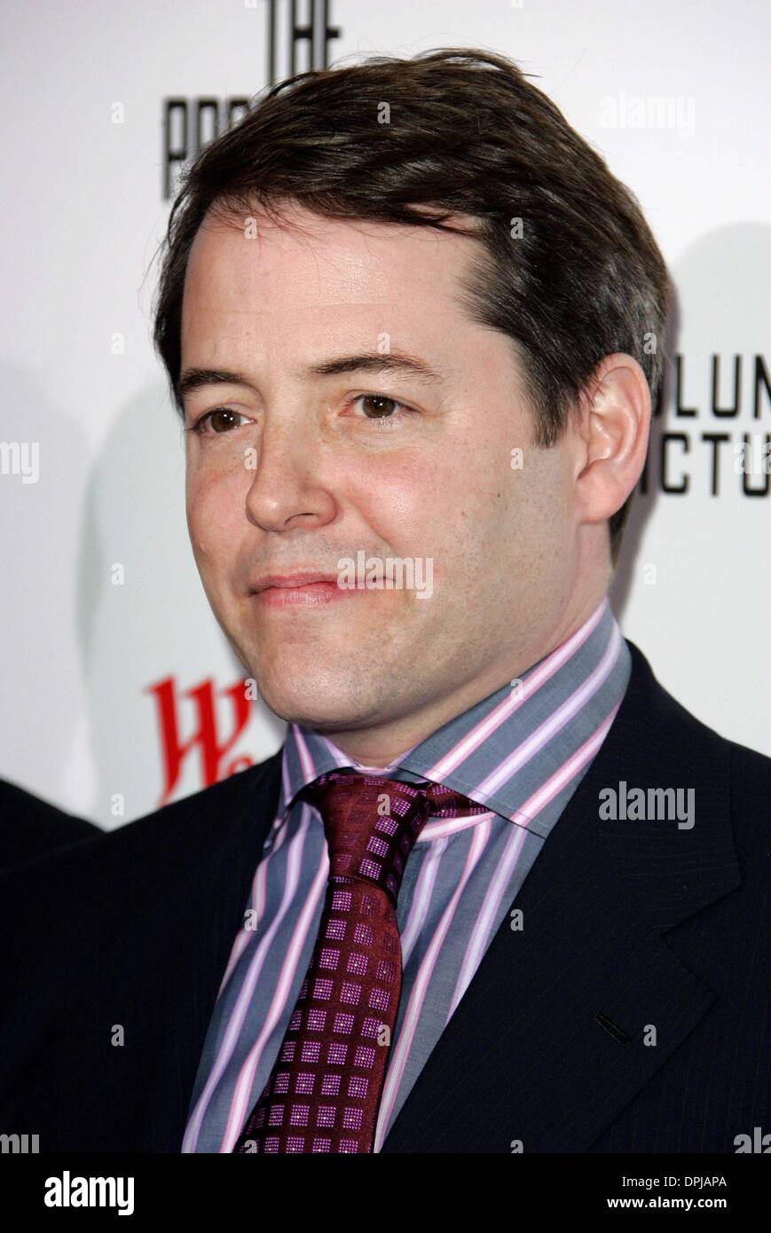 Feb. 21, 2006 - Century City, LOS ANGELES, USA - MATTHEW BRODERICK ...