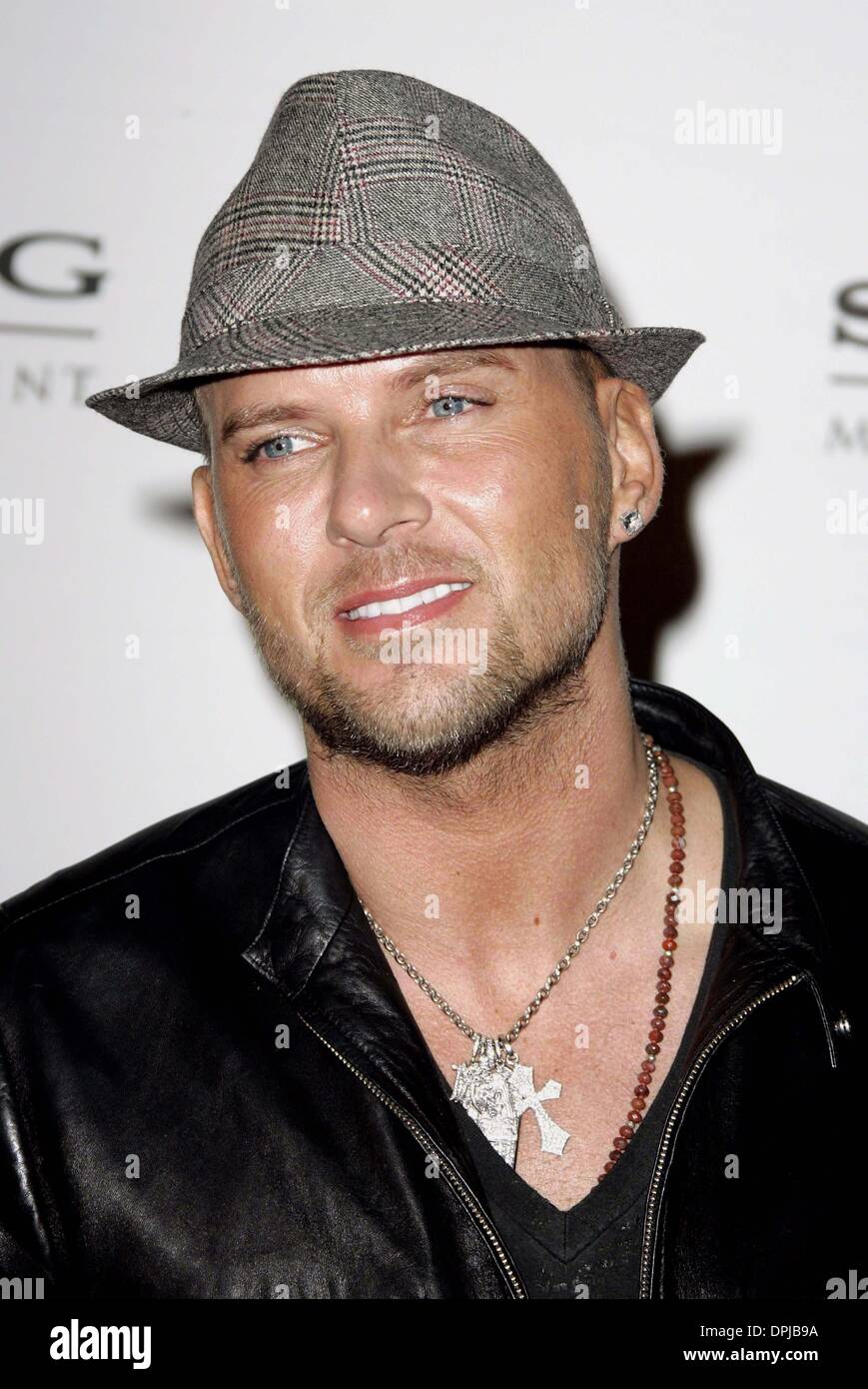 May 2, 2006 - Roosevelt Hotel, LOS ANGELES, USA - MATT GOSS.SINGER.SONY ...