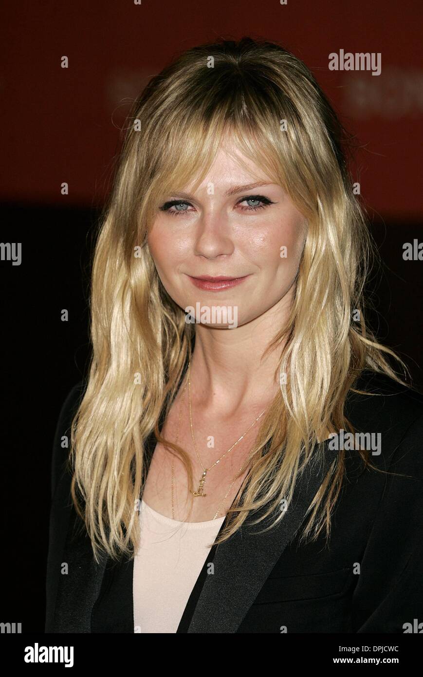 Dec. 27, 2006 - Beverly Hills, LOS ANGELES, USA - KIRSTEN DUNST.ACTRESS ...