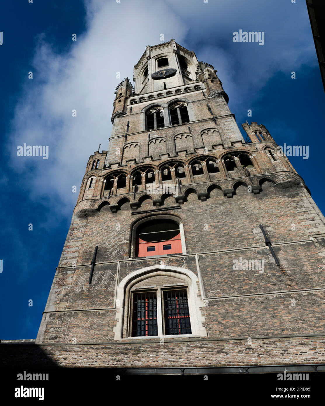 Belgium Europe Brugge Belfry tower Stock Photo - Alamy