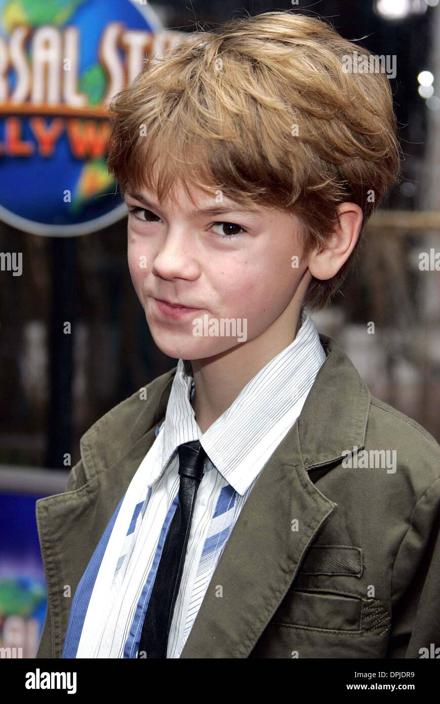 Actor thomas sangster hi-res stock photography and images - Alamy