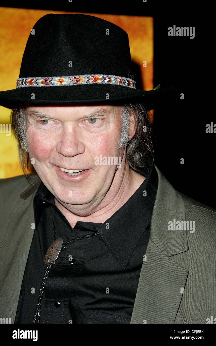 May 2, 2006 - Los Angeles, CALIFORNIA, USA - NEIL YOUNG.SINGER.NEIL ...