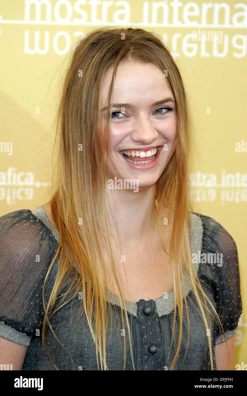 Oct. 10, 2006 - 63rd Venice Film Festival, VENICE, ITALY - SARA ...