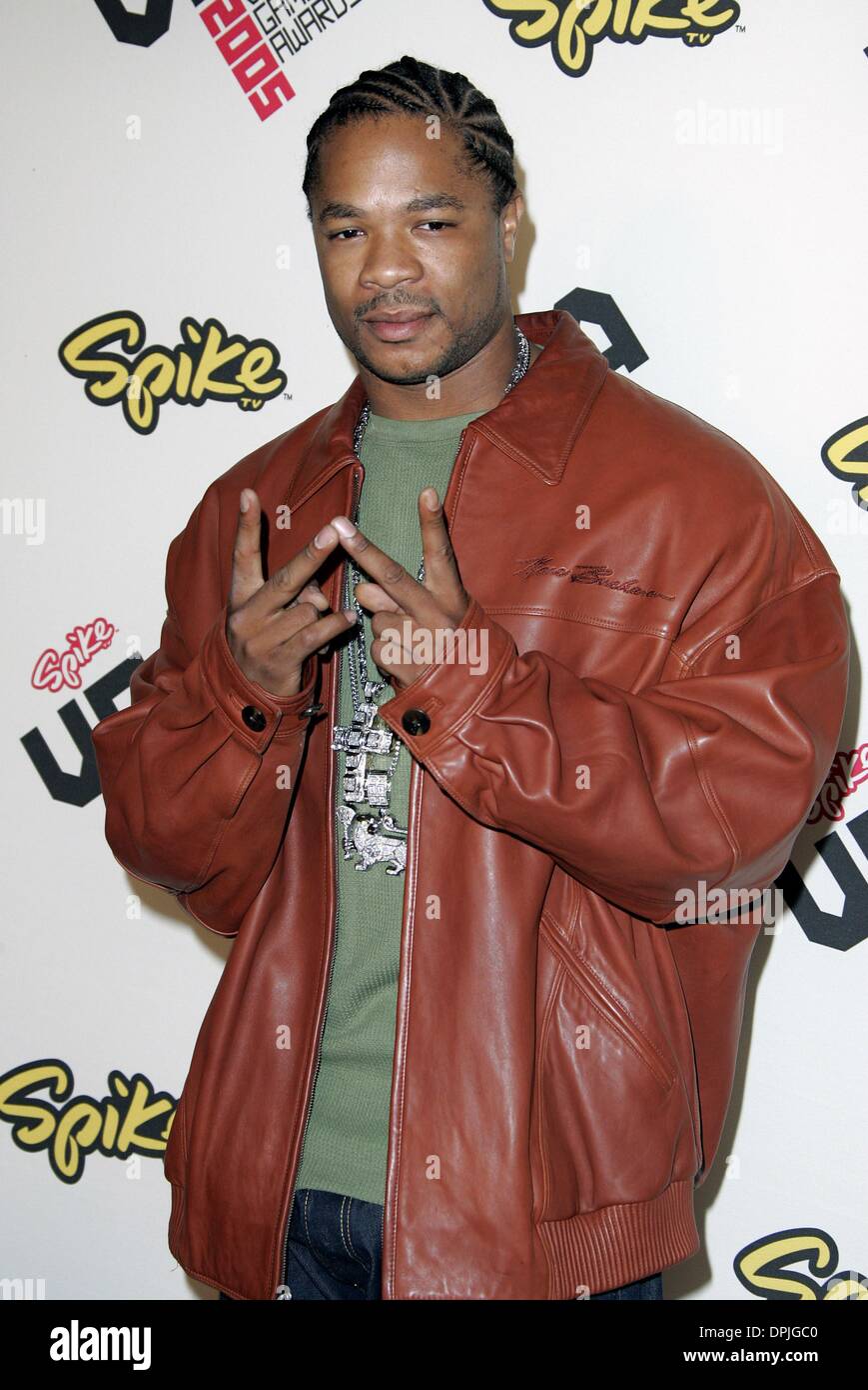 Jan. 10, 2006 - Gibson Amphitheatre, LOS ANGELES, USA - XZIBIT.SINGER ...