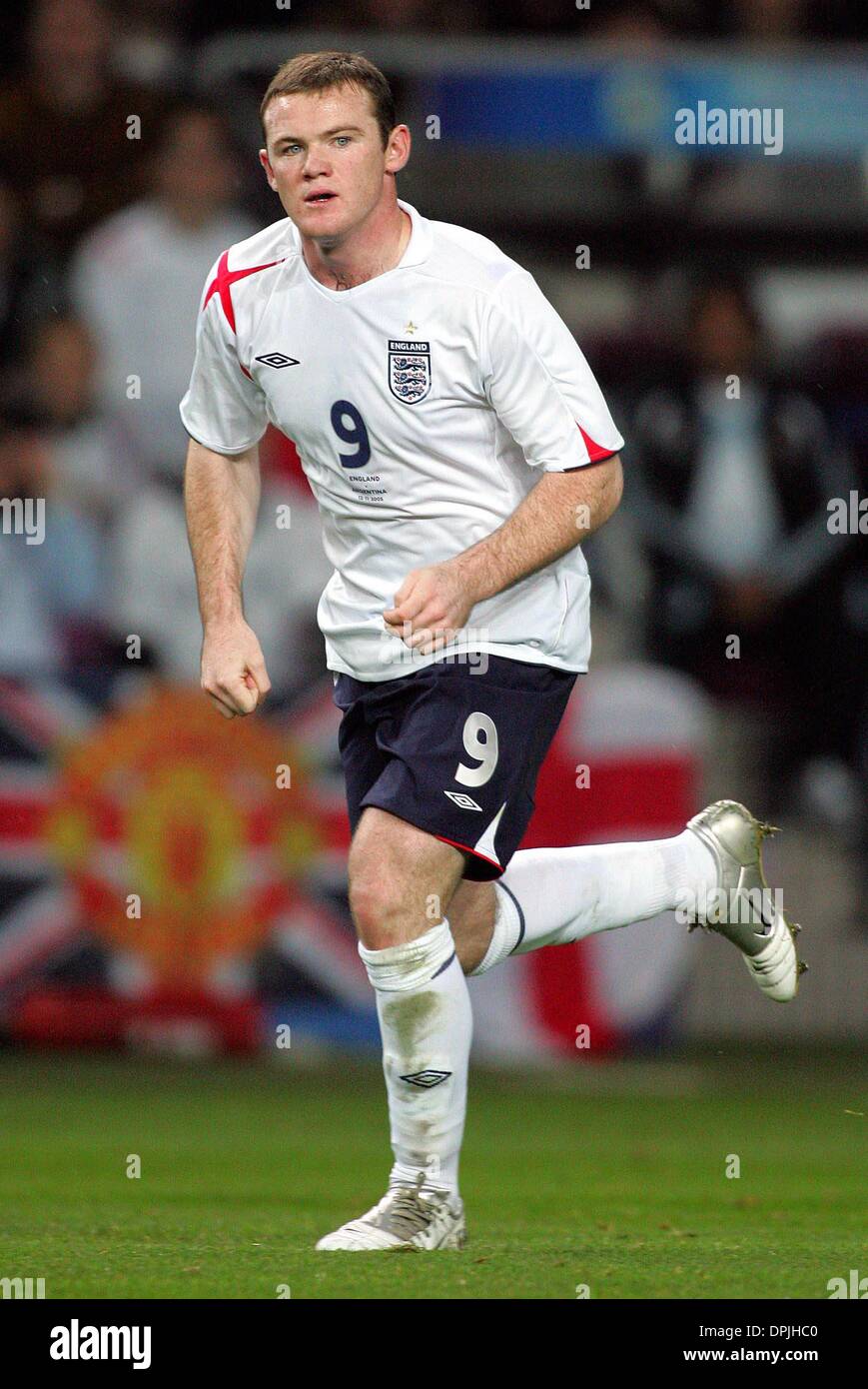 May 15, 2006 - Stade De Geneve, SWITZERLAND - WAYNE ROONEY.ENGLAND ...